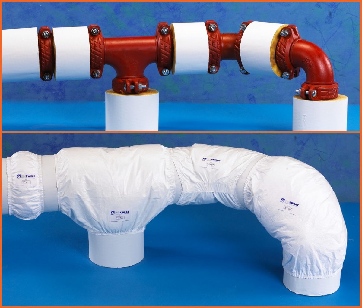 Flexible to fit, matching any grooved fitting profile – NoSweat ...